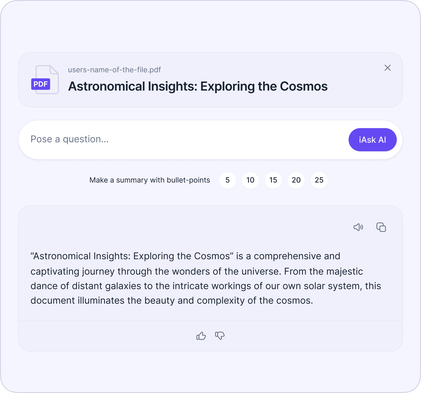 iAsk Pro · Ask AI Questions